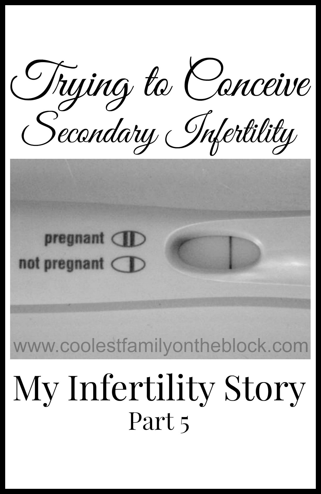My Infertility Story (Part 5): Trying to Conceive and Secondary ...