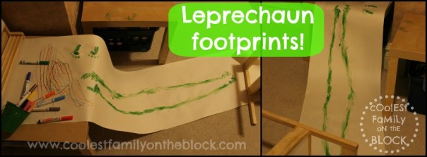 St. Patrick’s Day Traditions: Leprechaun Footprints | Fun and Dysfunction