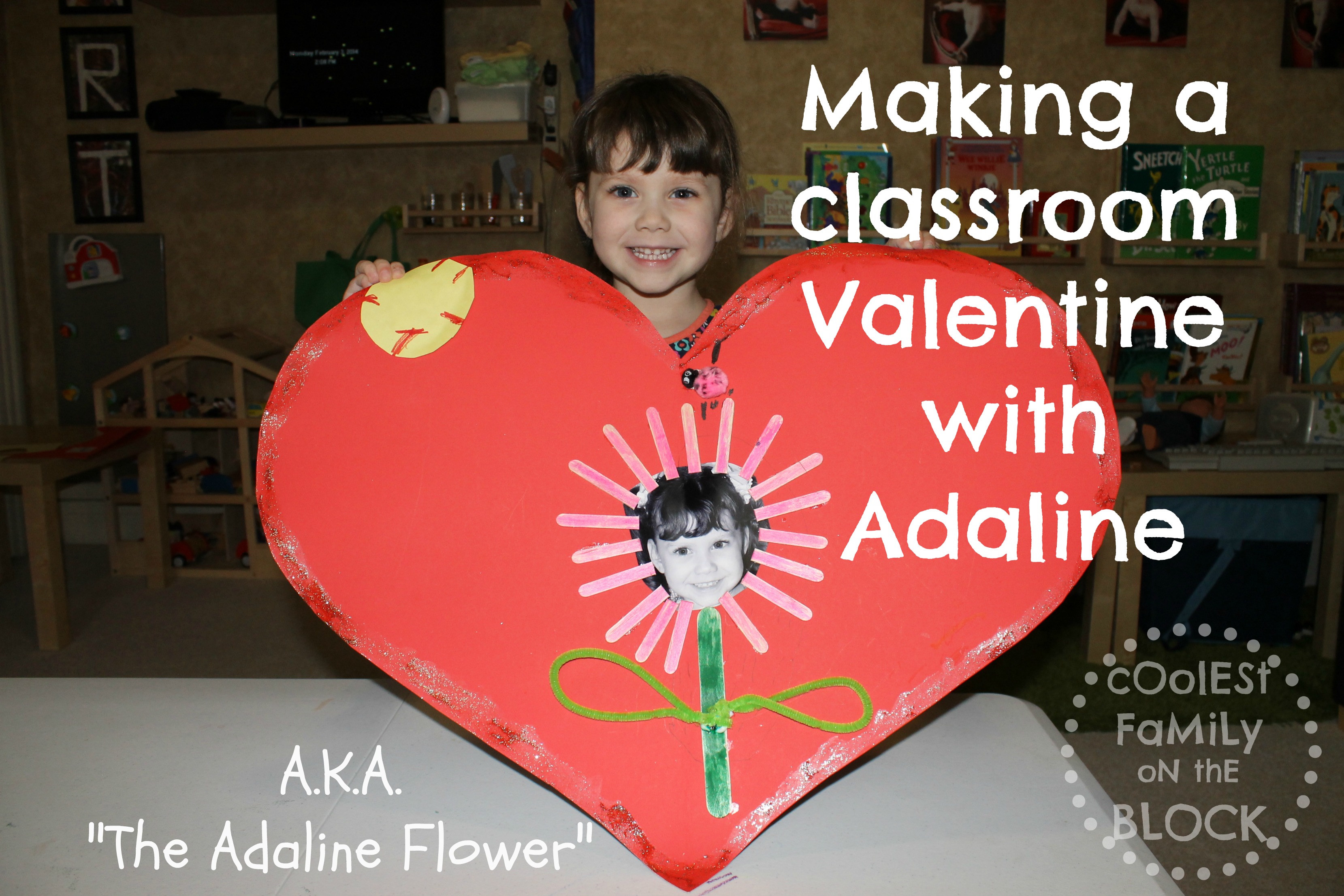 Making a Preschool Classroom Valentine | Fun and Dysfunction