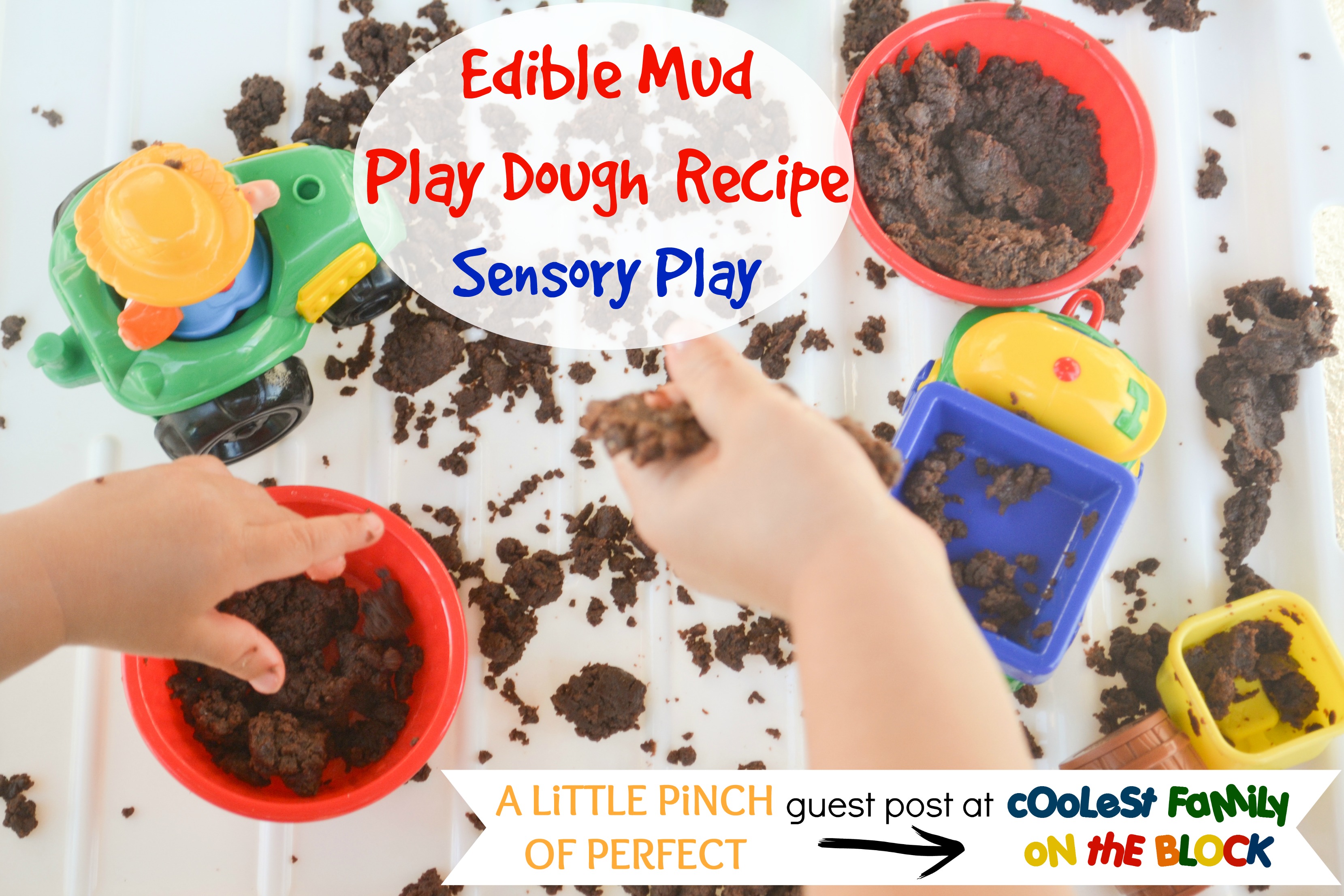 Edible Mud Play Dough (Guest Post: A Pinch of Perfect) | Fun and ...